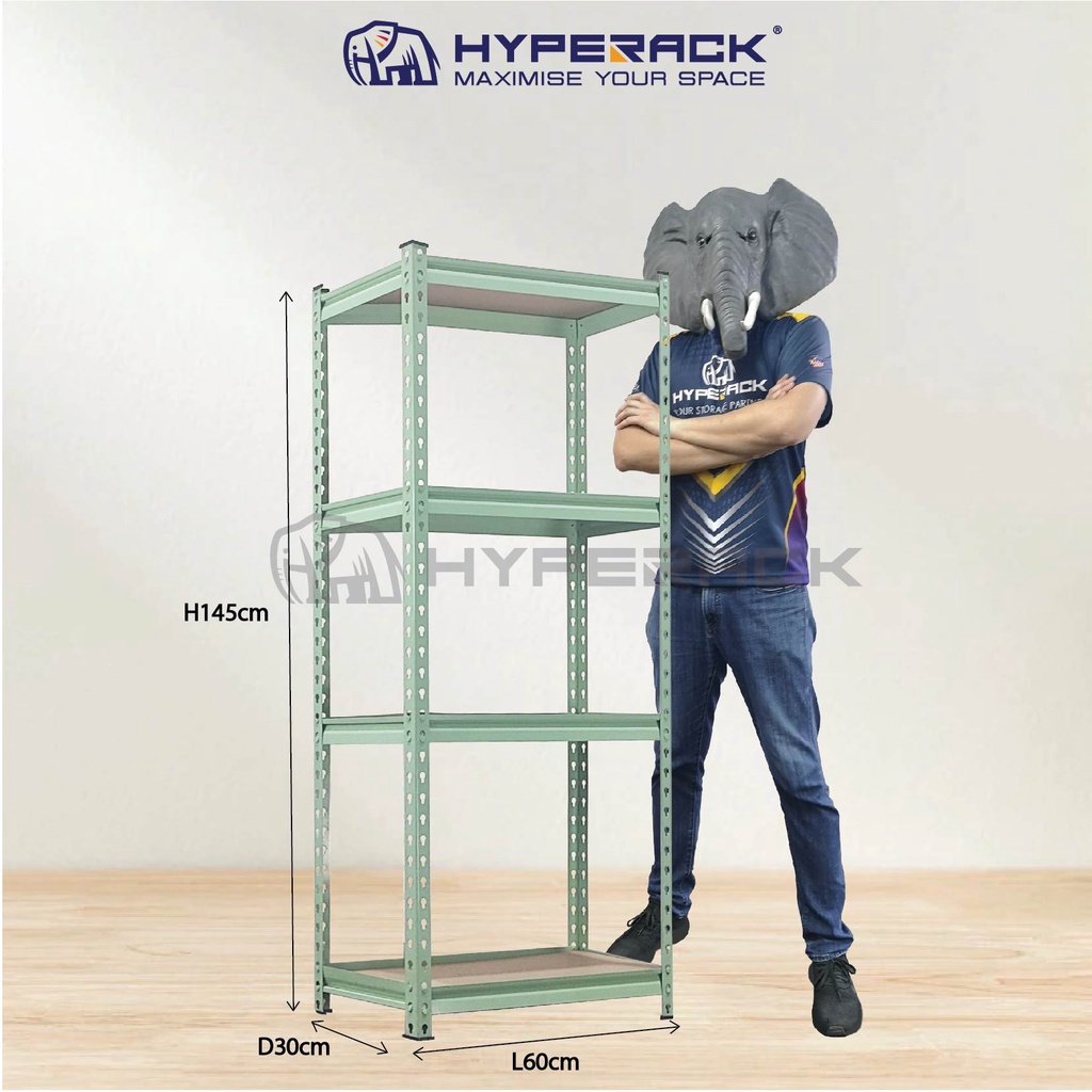 🐘HYPERACK™️ Value Rack Rak Besi Bertingkat Rack Shelf Rack Rak Dapur ...