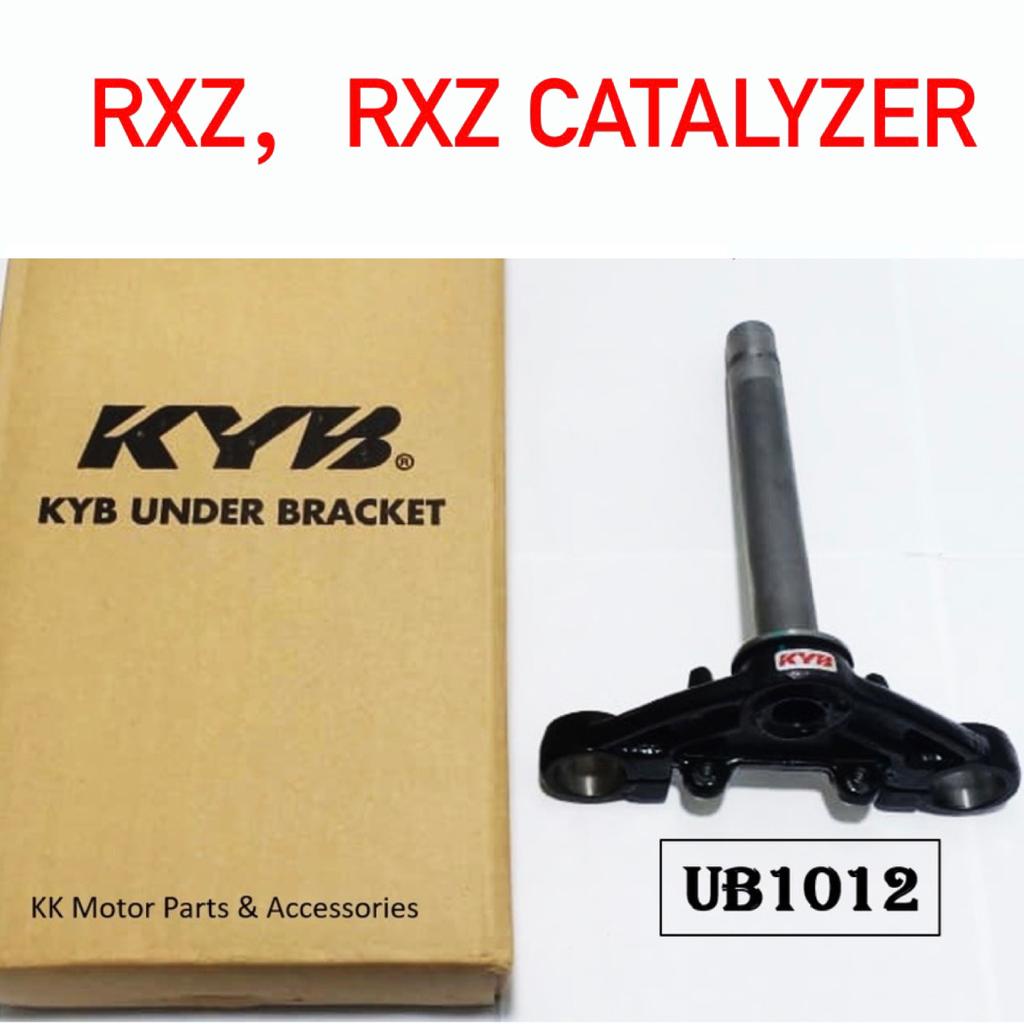 Yamaha RXZ KYB KAYABA UNDER BRACKET / T FORK / STEERING STEM KAKI TIGA STAND FORK T | Shopee ...
