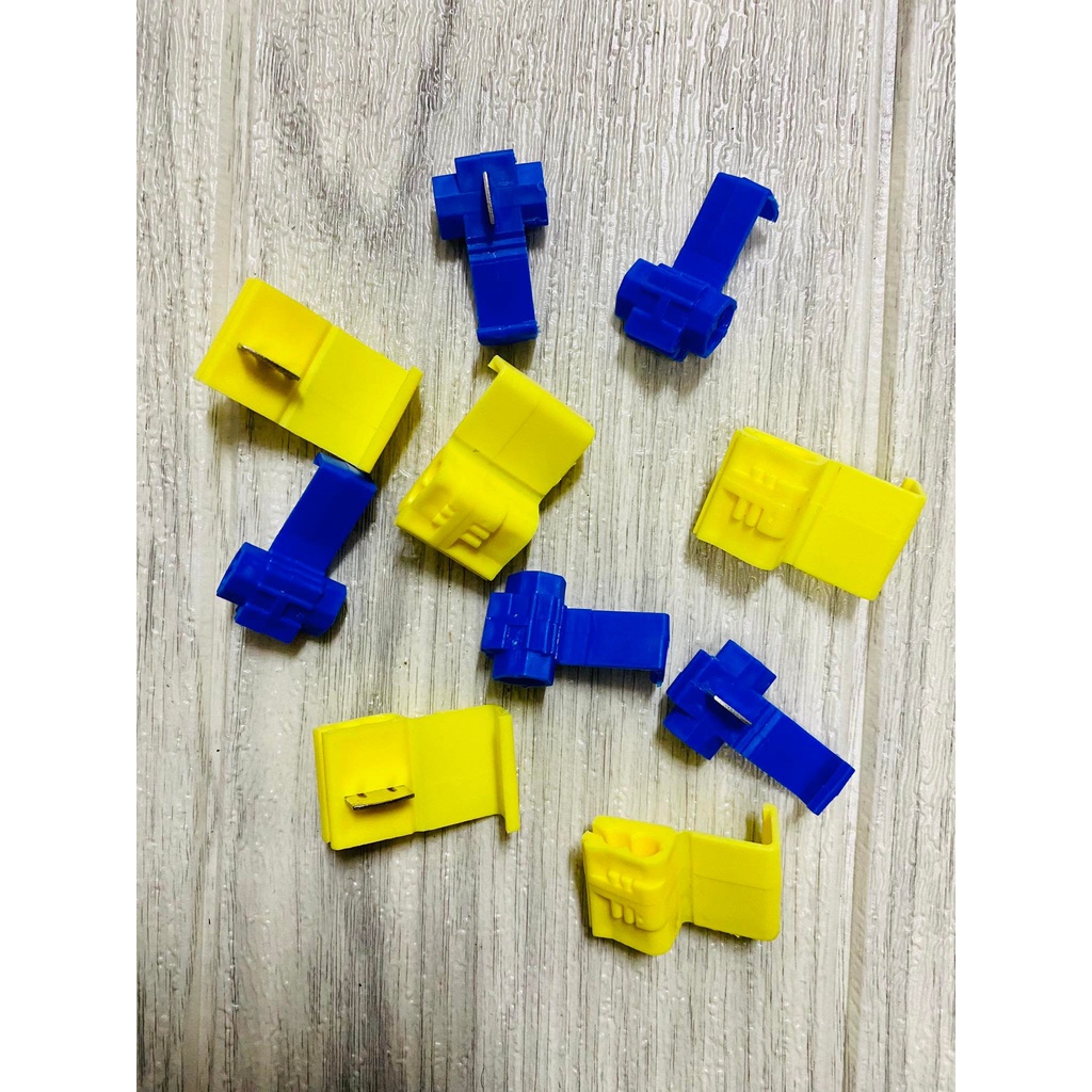 Car Wire Crimp Splitter Clip SOCKET CONNECTOR Scotch Lock Quick Splice ...