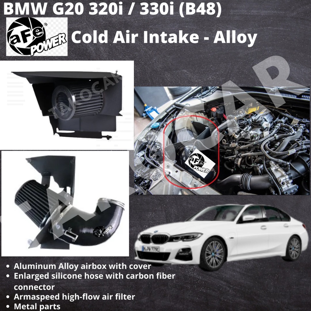 BMW G20 B48 320I 330I 2019-2023 Cold Air Intake Alloy type Open Pod ...