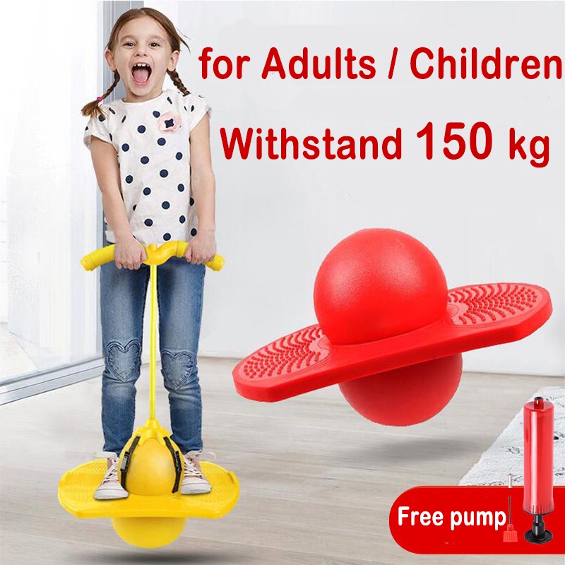 Jump Board Bounce Balls Jumping Ball Toy Inflatable Exercise Balance ...