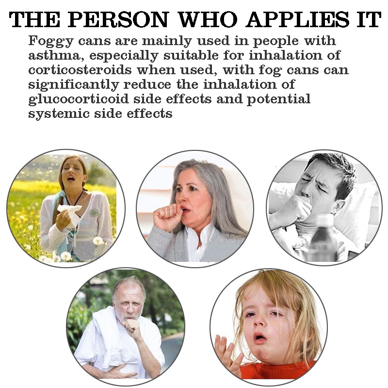 Salorie Portable inhaler Spacer Fog Canister Sprayer Non-toxic Children ...