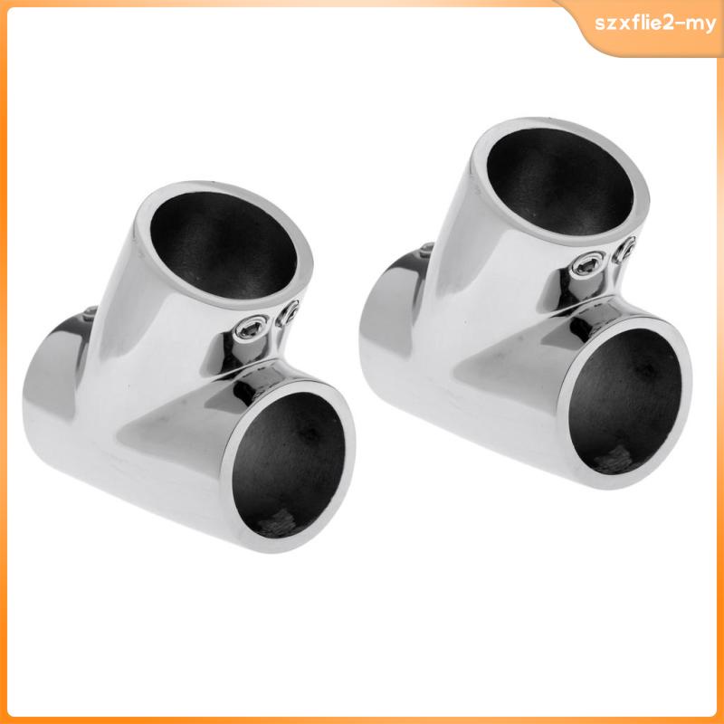 2pcs 316 Stainless Steel Boat Hand Rail Fittings 60 Degree | Shopee ...