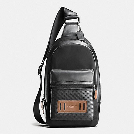 COACH TERRAIN PACK IN PERFORATED MIXED MATERIALS | Shopee Malaysia