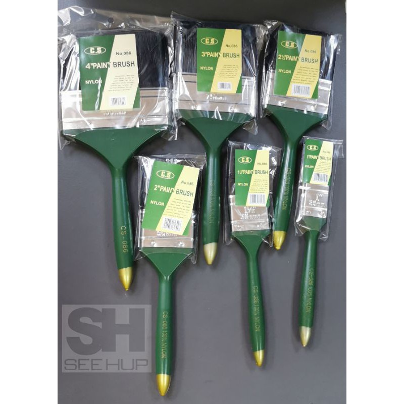 NYLON PAINT BRUSH (HALAL BRUSH) (BERUS CAT HALAL) | Shopee Malaysia