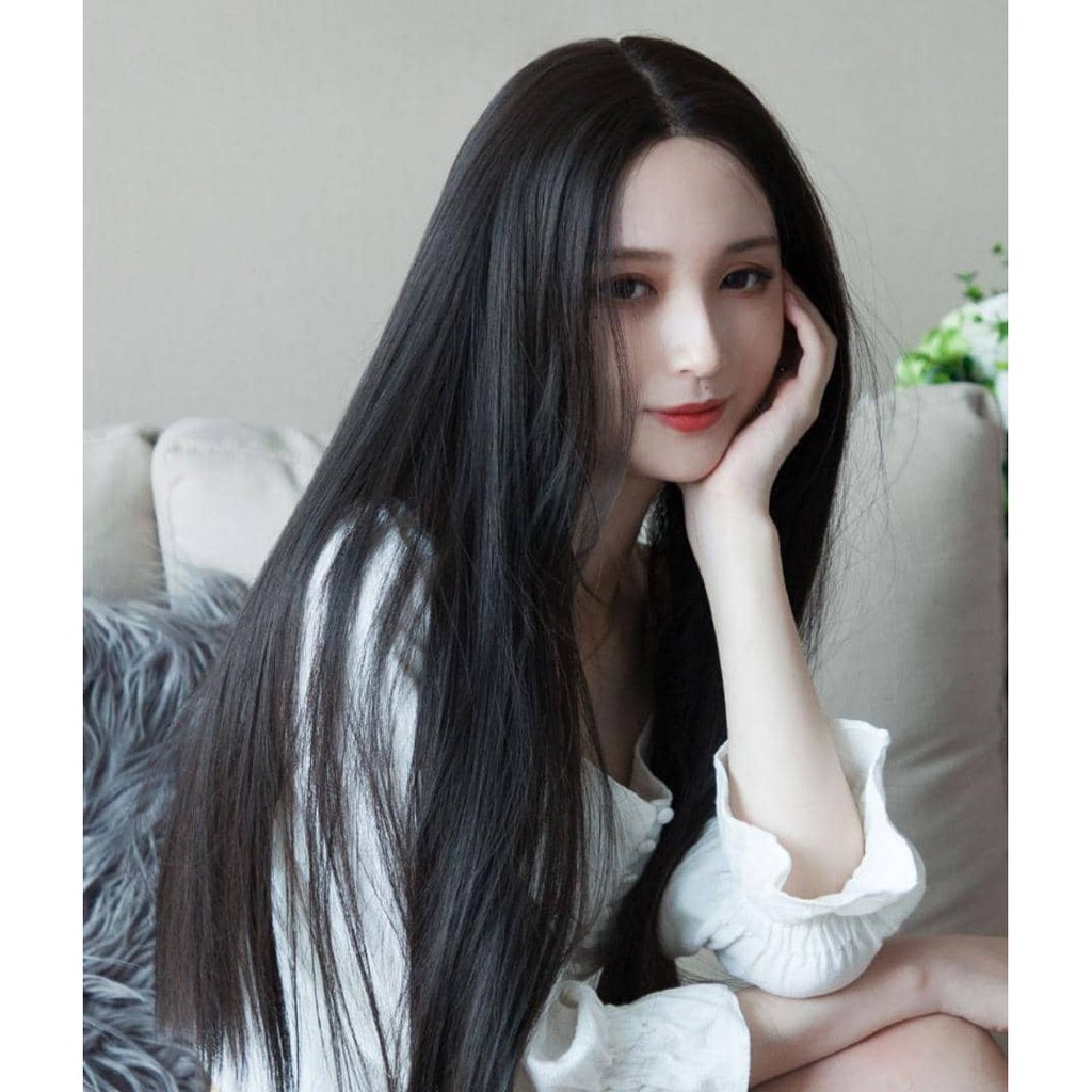 READY STOCK PREMIUM WIG RAMBUT PALSU 假发 主播 side PART FRONT lace wig PL1 ...