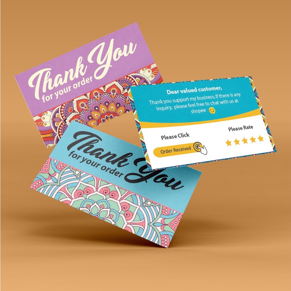 [READY DESIGN] THANK YOU CARD / KAD TERIMA KASIH / DESIGN BATIK ...