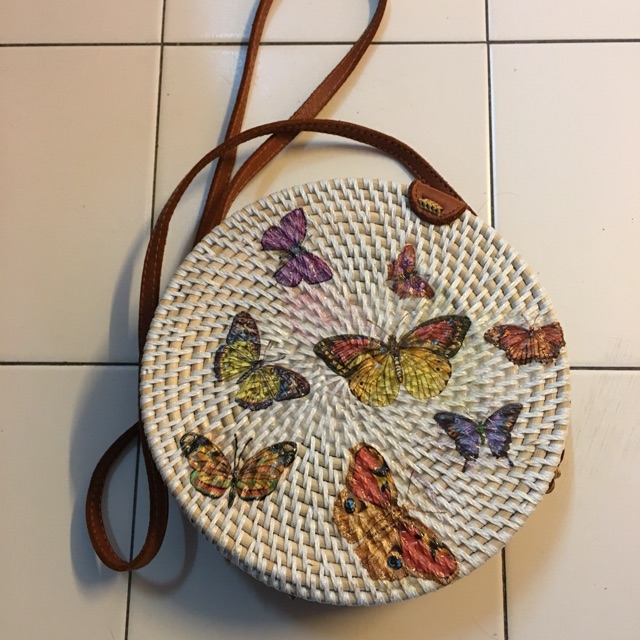 Beg rotan Bali (Rama-Rama) | Shopee Malaysia