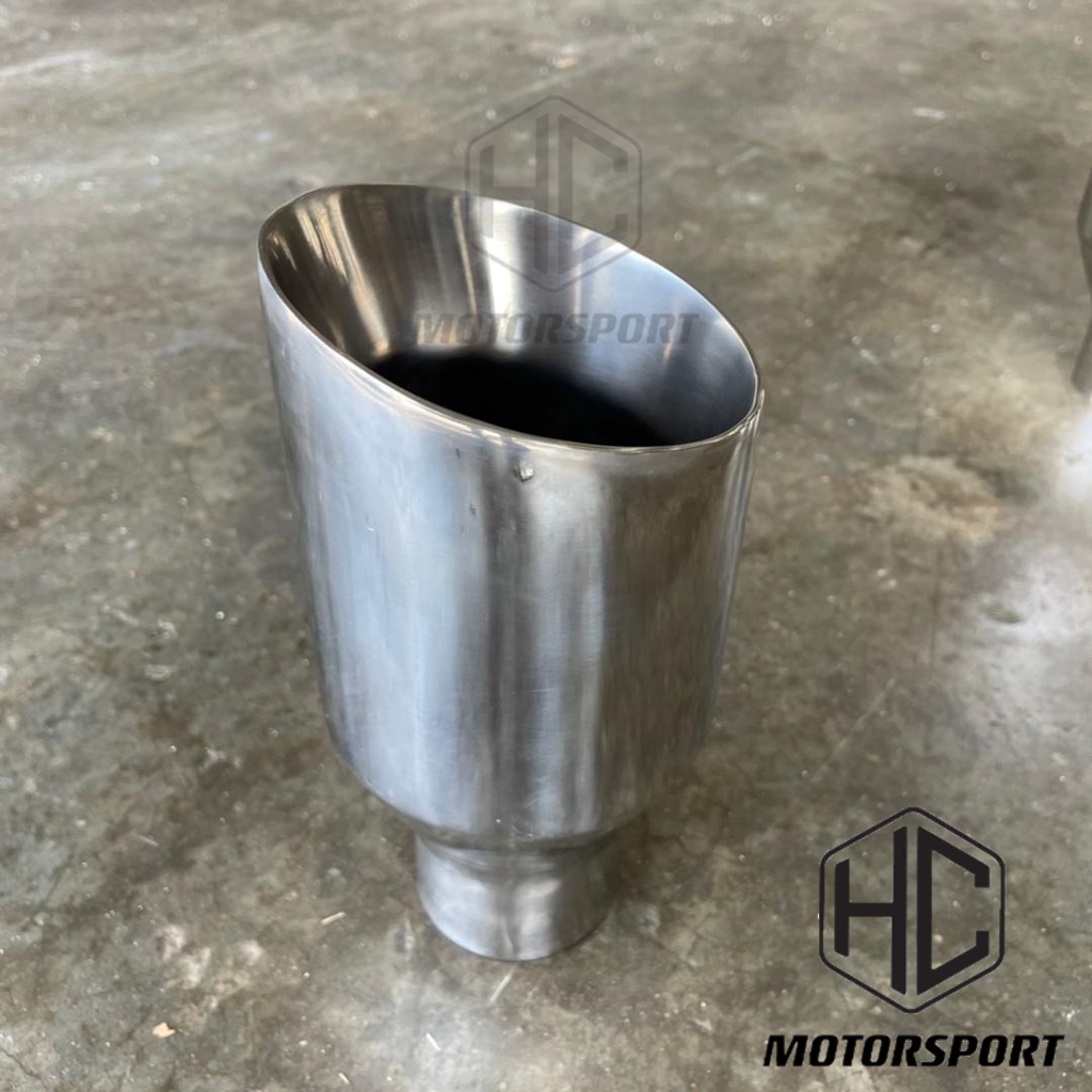 Car Exhaust Tip Eagle 4" S Universal Ekzos Pipe Stainless Steel Tail ...