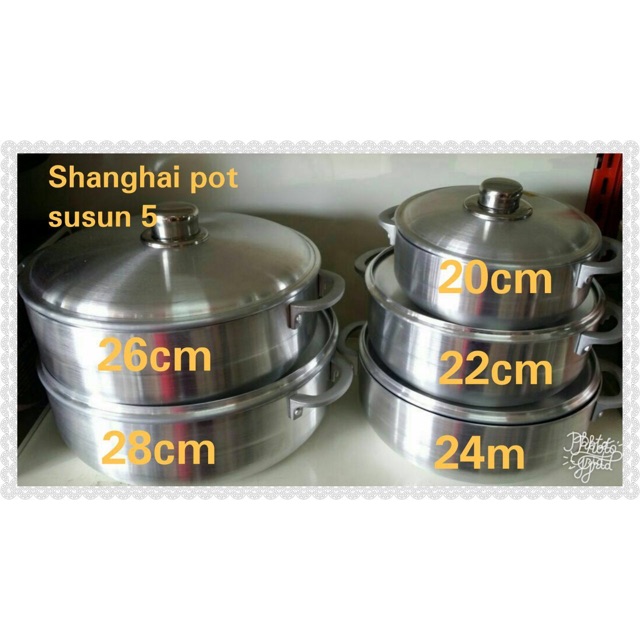 Shanghai pot 5pcs | Shopee Malaysia