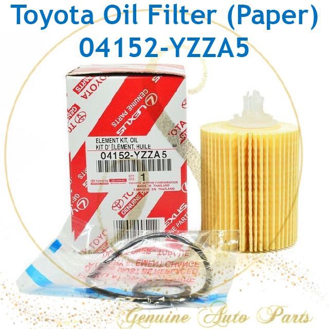 ( 100% Original ) TOYOTA OIL FILTER MARK X GRX120 PRADO FJ CRUISER ...
