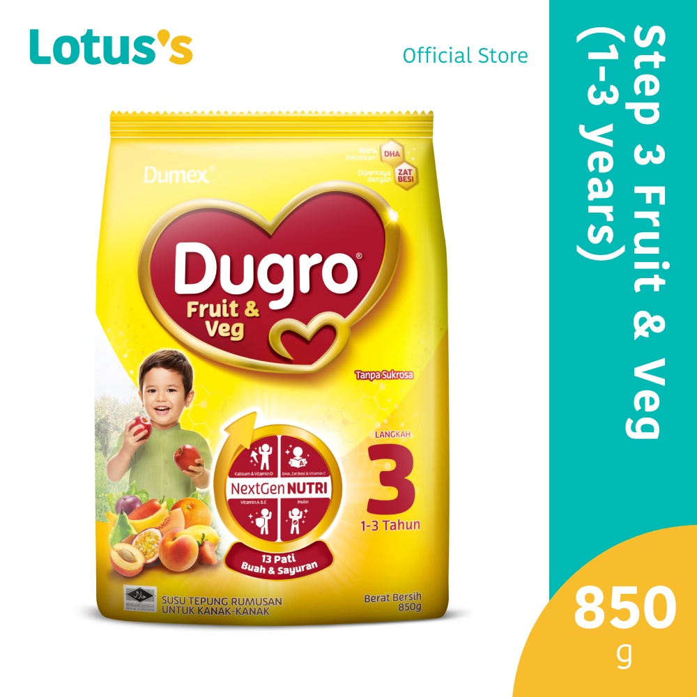 Dugro 3 Fruit & Vege 850g | Shopee Malaysia