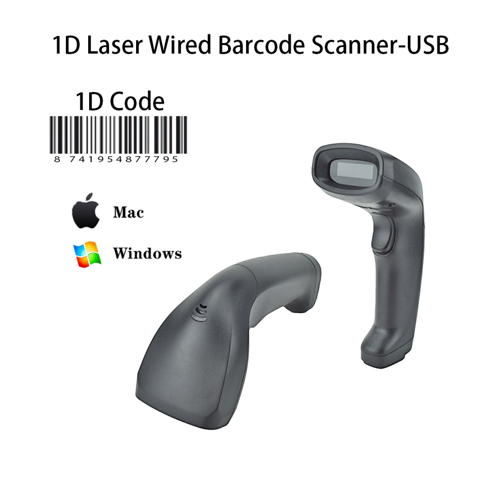 Competitive Price Wired Wireless 1D 2D QR Code Barcode Scanner ...