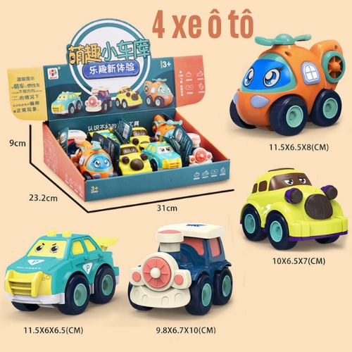 Toy Car Robocar Poli hero Running Momentum, Set Of 4 Police Cars, Fire ...