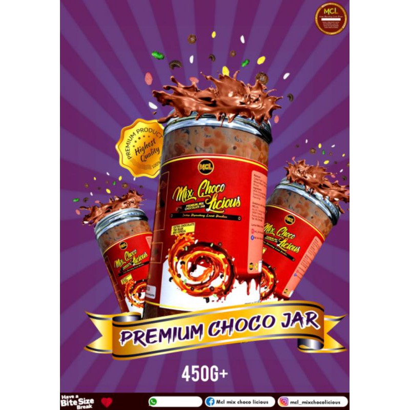 ReadyStock Chocojar Viral MIX CHOCOLICIOUS. | Shopee Malaysia
