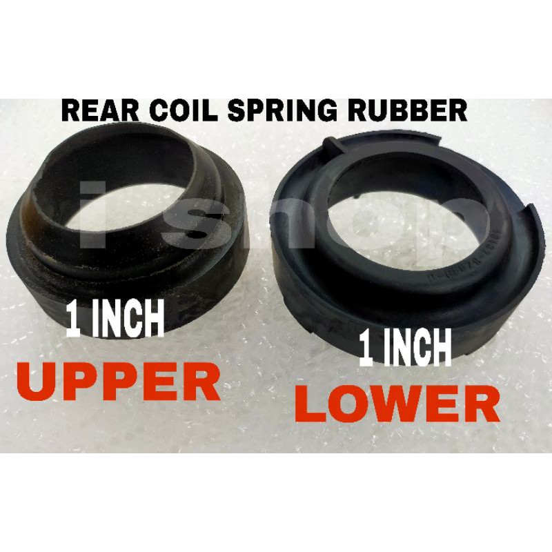 COIL SPRING RUBBER PERODUA AXIA 2014-2022 OLD BEZZA 1.0 1.3 (REAR/UPPER ...