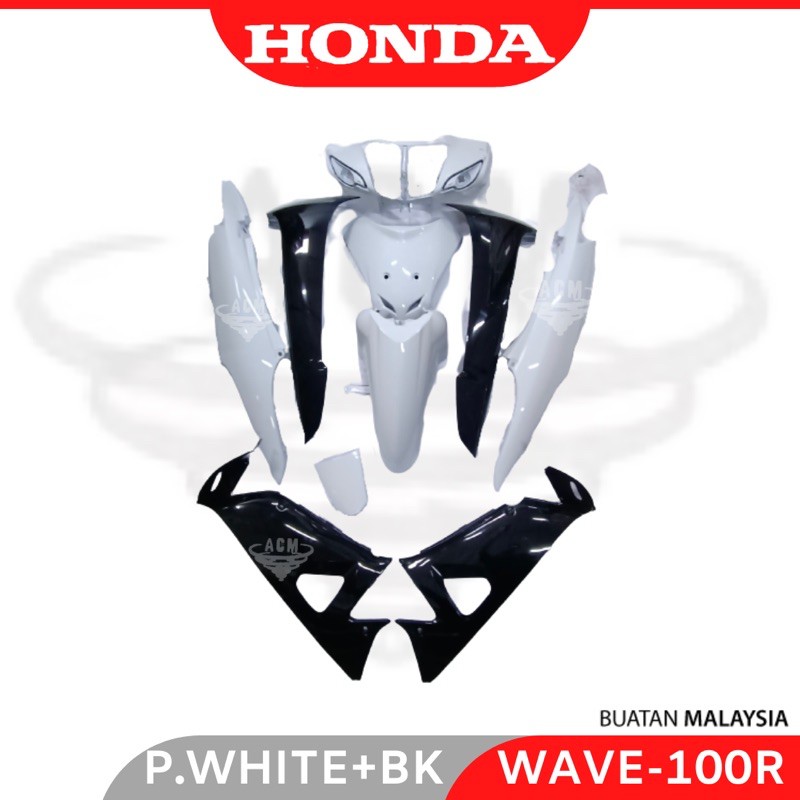 HONDA Wave100R Body Cover Set Coverset Body Kit Color Parts Wave 100 R ...