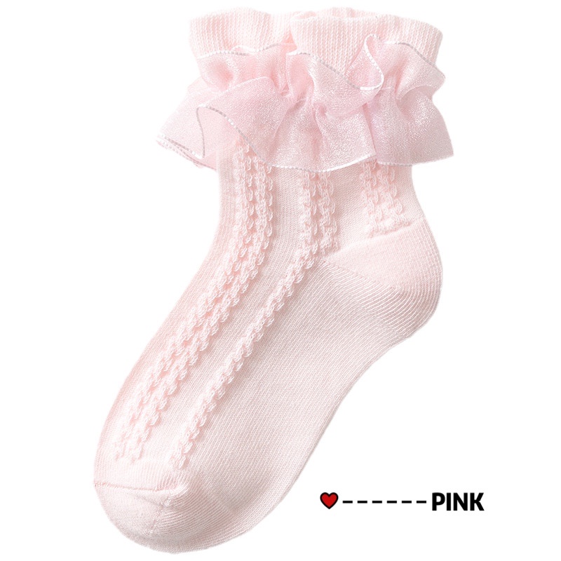 1-4Years Old Baby Girl Lace Socks, Princess Socks💗Ready Stock💗 | Shopee ...