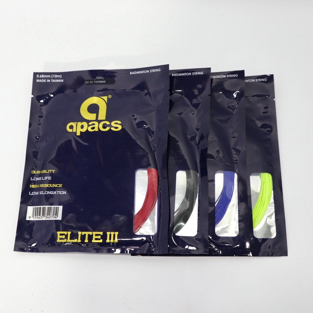 Original Apacs Elite III Badminton Strings | Shopee Malaysia