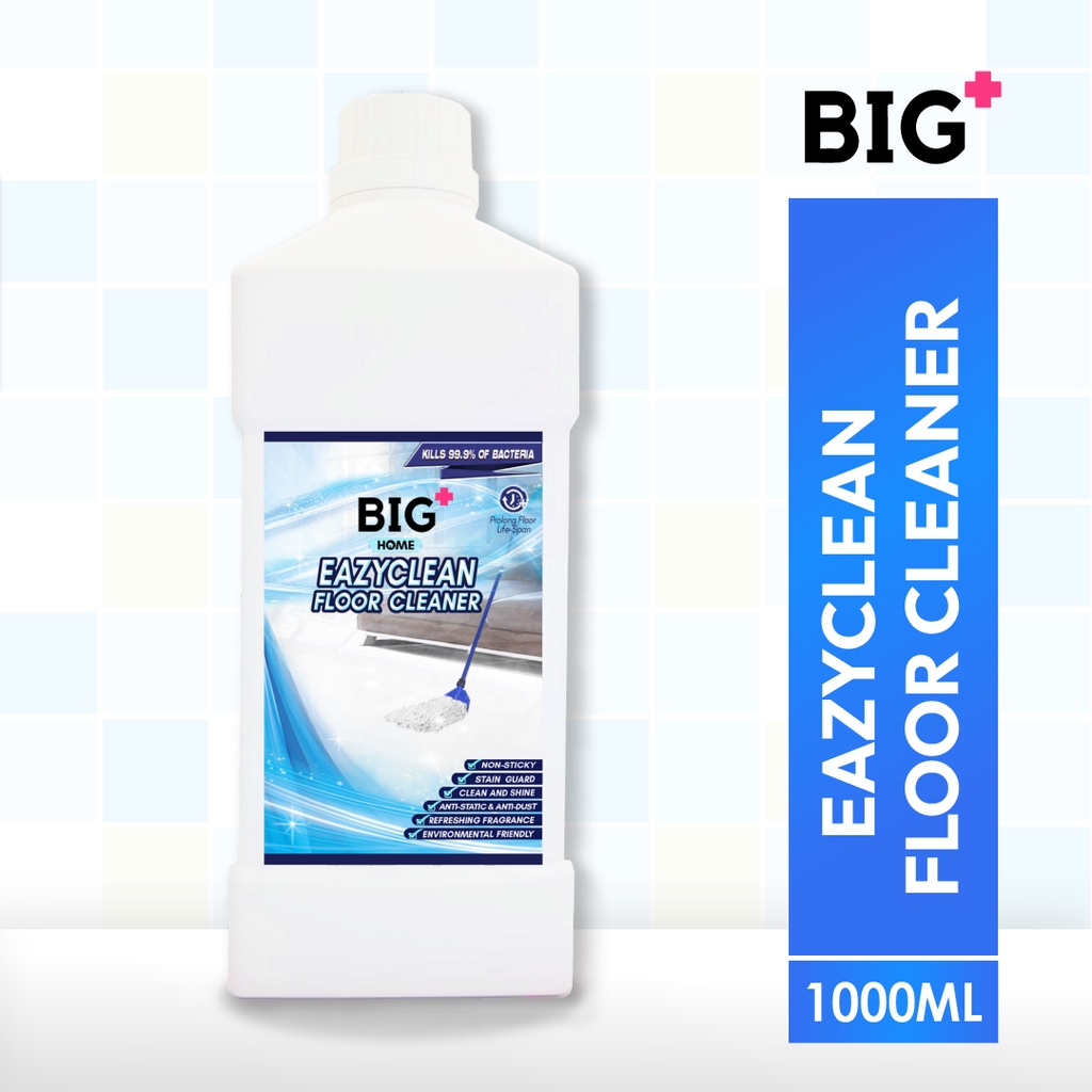 【Ready Stock】BIG+ EazyClean Floor Cleaner Liquid Floor Wax 1000ml Sabun ...