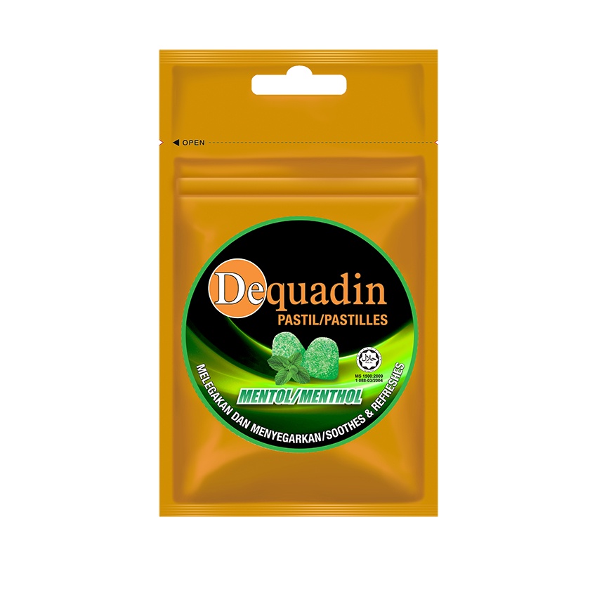 DEQUADIN PASTILLEcaS 20G - MENTHOL | Shopee Malaysia