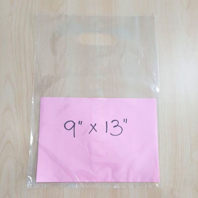 200pcs PP Tq Bag 9 x 13 inch/ Plastic Bag Transparent Jernih Lutsinar ...