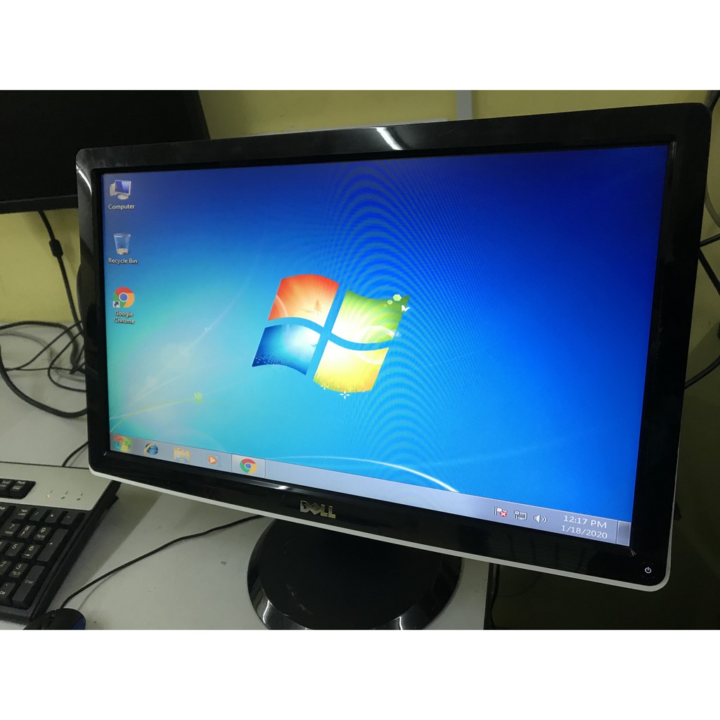 DELL 20 inch LCD monitor ( vga , hdmi port ) | Shopee Malaysia