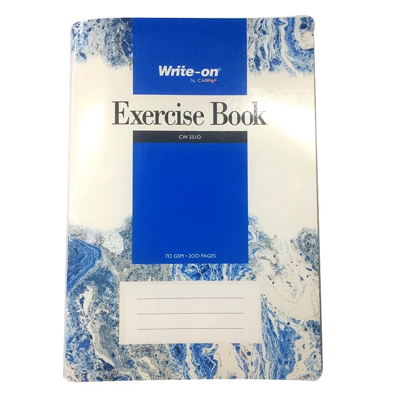 Campap Write-On CW2510 A4 / 70gsm / 200 pages Exercise Note Book ...