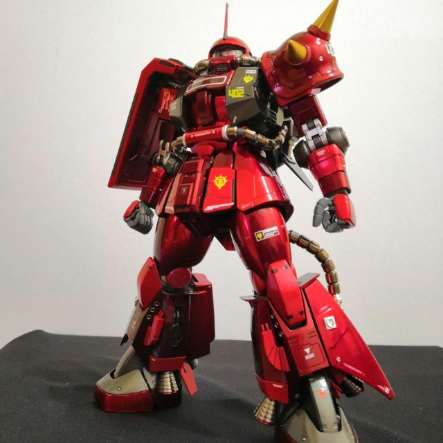 Painted build MG Johnny Ridden Custom Zaku(Gundam MSV) | Shopee Malaysia