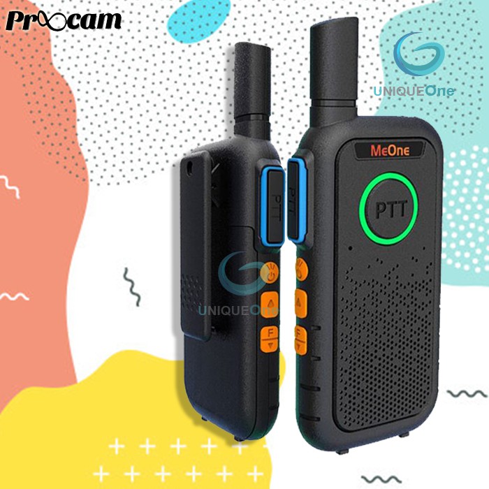 🔥Ready Stock🔥 PROOCAM MEONE Walkie Talkies USB Rechargeable Mini 2 Way ...