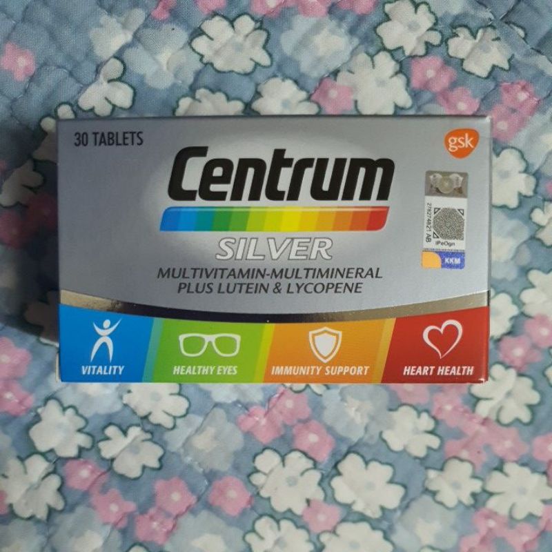 Centrum Silver Tablets 30s (Expiry Date:07/2025) | Shopee Malaysia
