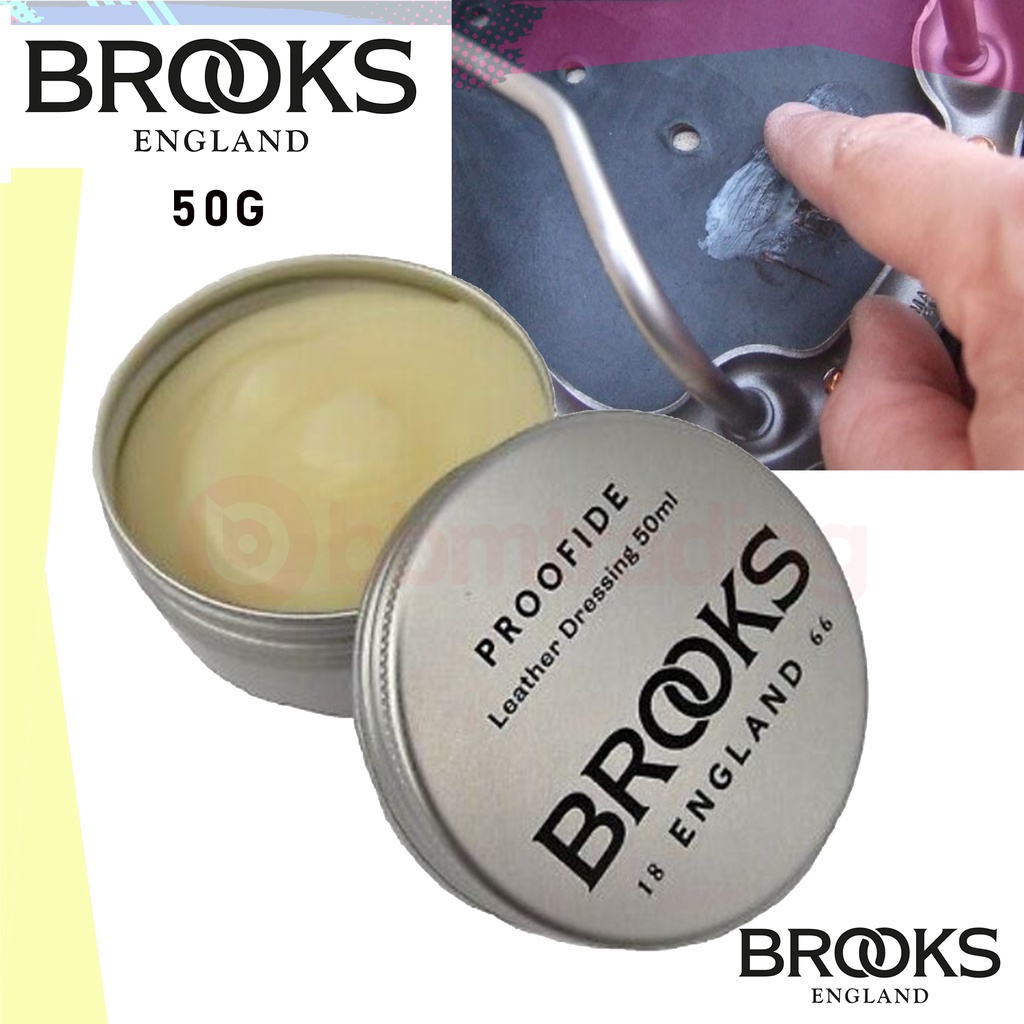 BROOKS PROOFIDE 50G TIN LEATHER DRESSING MADE IN ENGLAND | Shopee Malaysia