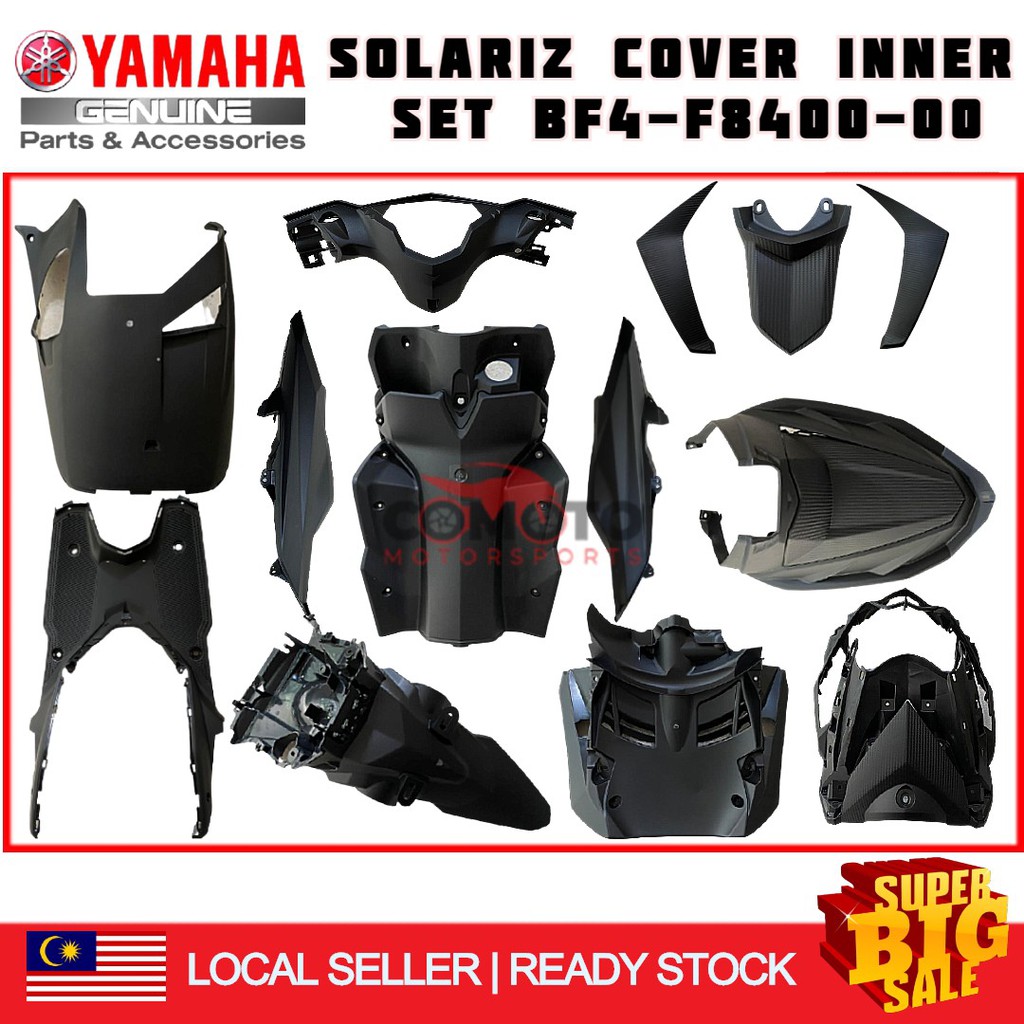 EGO SOLARIZ COVER INNER SET FULL COVER INNER COVER HITAM 13PCS 100% ORI ...