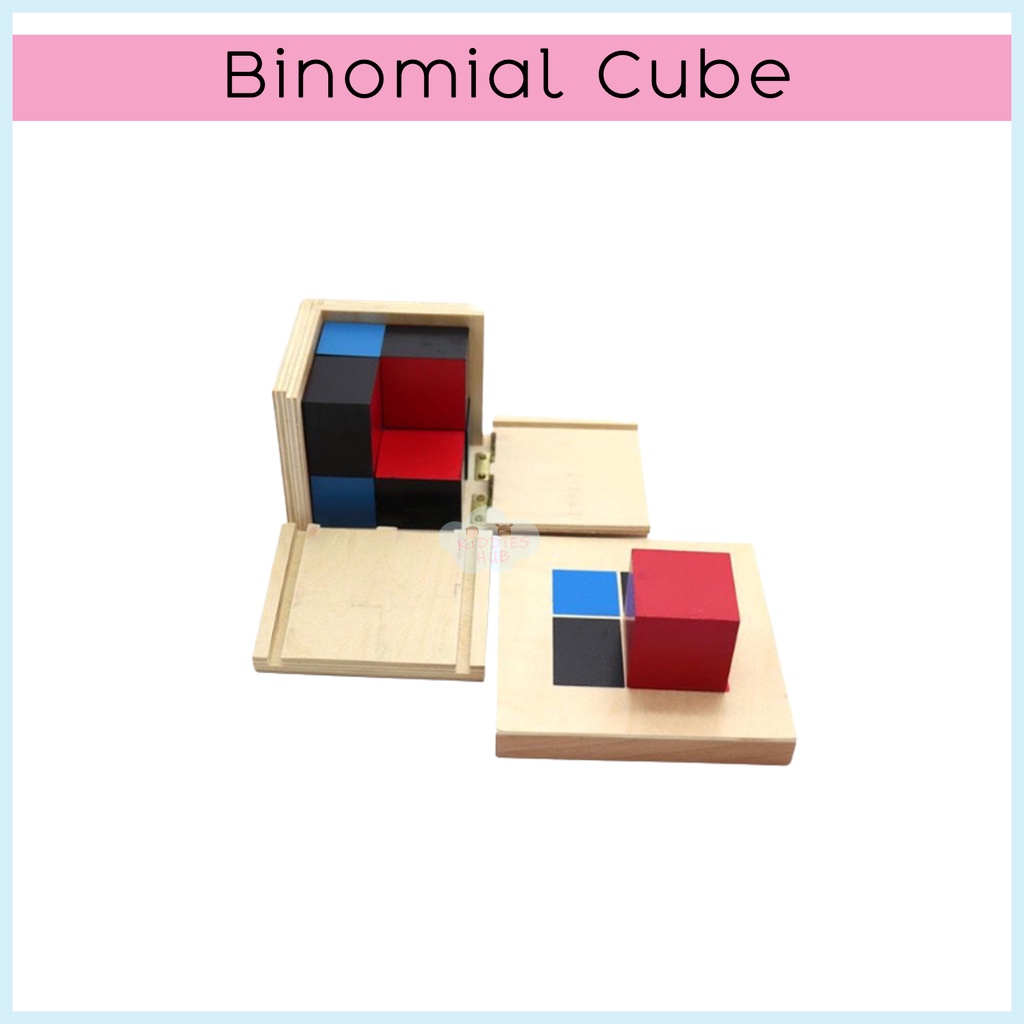 MONTESSORI Binomial Cube (Pro Version) | Shopee Malaysia