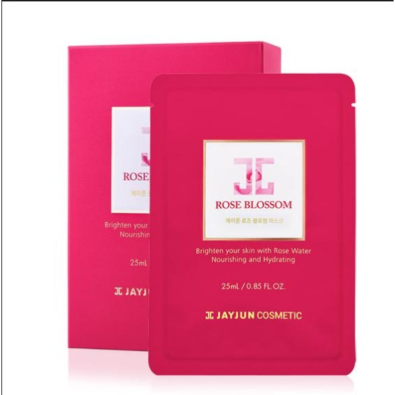 JAYJUN Rose Blossom Mask (10 Sheets) | Shopee Malaysia