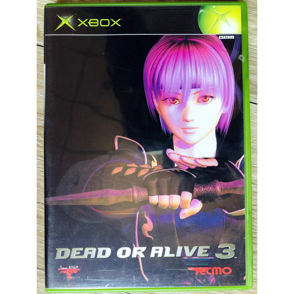DEAD OR ALIVE 3 XBOX ORIGINAL Sheet Genuine JAPAN For Collectible ...