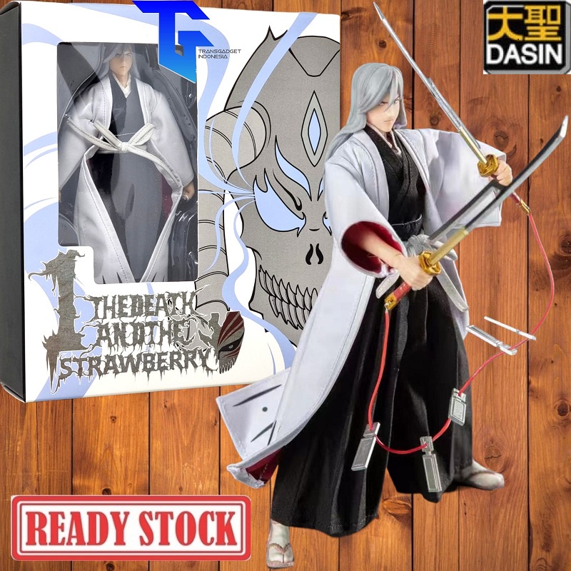 Dasin Model x 942 Toys BLEACH Anime - Jushiro Ukitake Action Figure ...