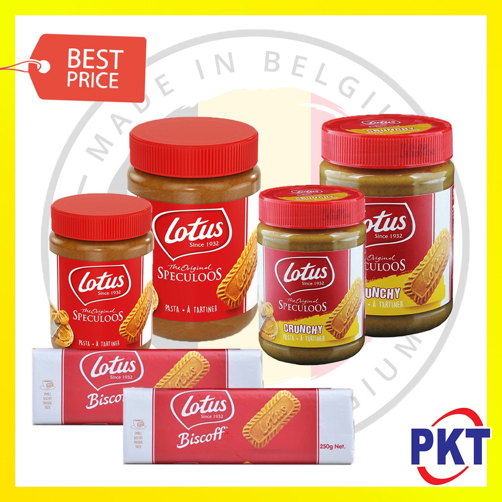 LOTUS BISCOFF 190g/200g/380g/400g /700g/720g JAM SPREAD SMOOTH CRUNCHY ...