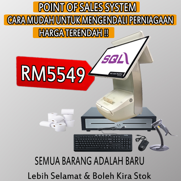 SQL Point Of Sales POS System software Package (HK718) | Shopee Malaysia
