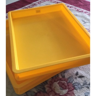 Plastic Yellow Tray /Basin kuning/Yellow Plastic Cake Tray / Bread Tray ...