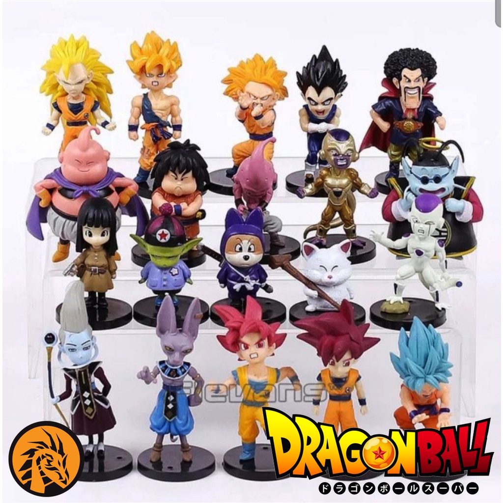Complete Set Of 20 Dragon Ball Models Dragonball Special WCF Size 7cm ...