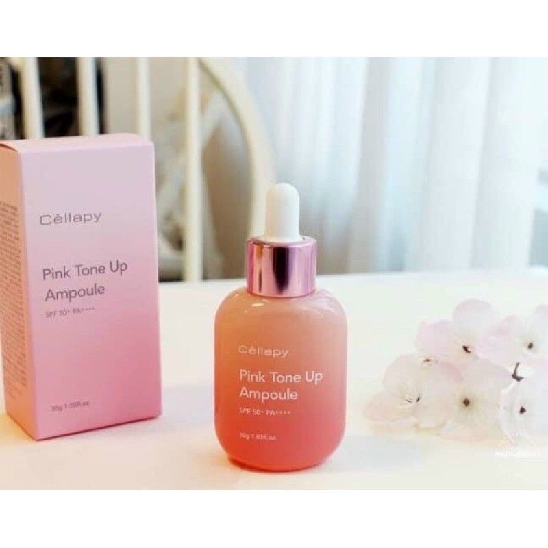 Cellapy TONE Up Ampoule Whitening and Sunscreen Essence | Shopee Malaysia