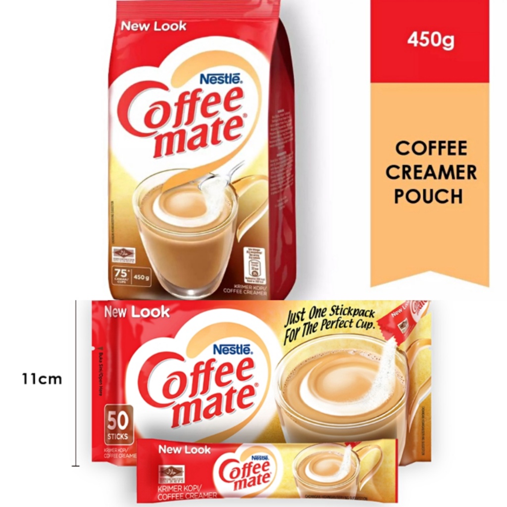 Nestle Coffee Mate 450G /Coffeemate Stick pack 50X5G (Non Daily Creamer ...