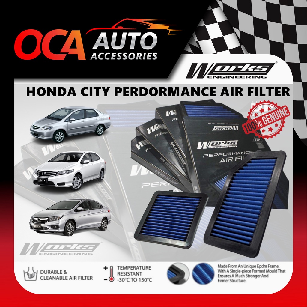 Honda City GM6 GM2 GM1 IDSI Works Engineering Air Filter Performance ...