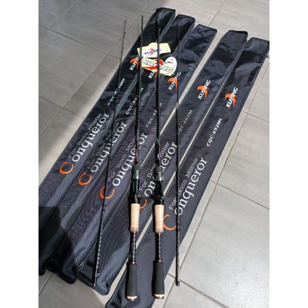 KUYING CONQUEROR BAITCASTING FISHING ROD | Shopee Malaysia