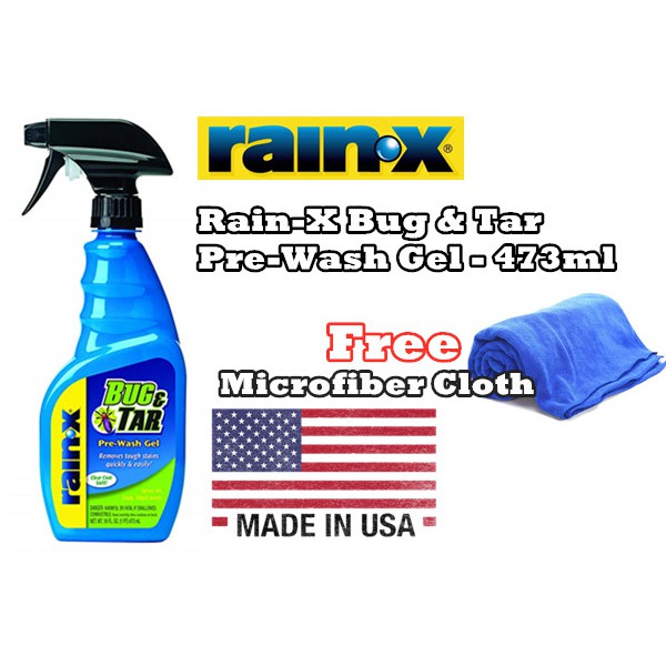 Rain-X Bug & Tar Pre-Wash Gel - 473ml | Shopee Malaysia