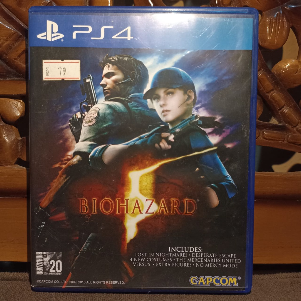 Resident evil 5 PS4 [Used Game] (Kinabooks) | Shopee Malaysia