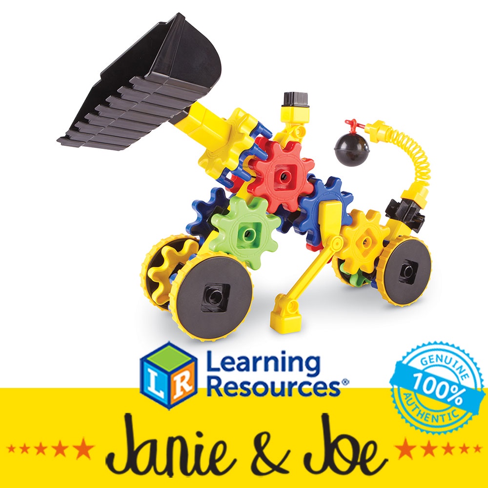 Learning Resources Wrecker Gears- Age 4-8, Gears! Building ...