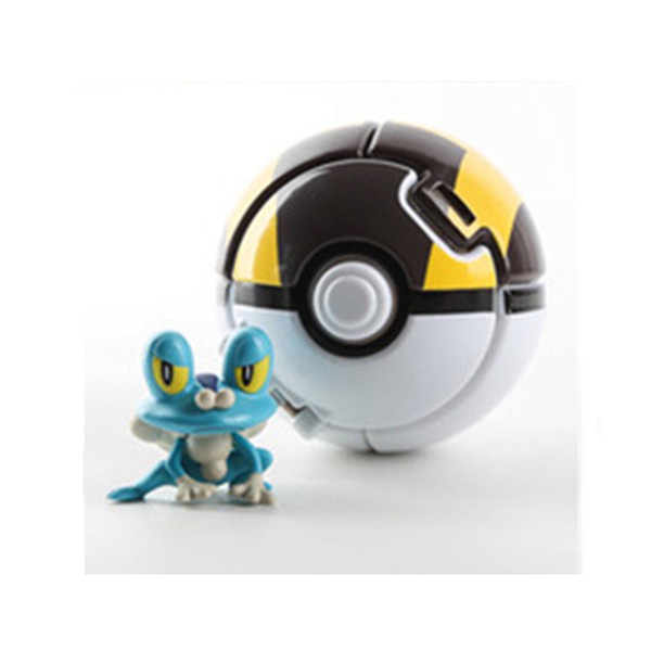 2pcs/set Anime Pokémon Pokeball Figures Go Touch a Reversible Explosive ...