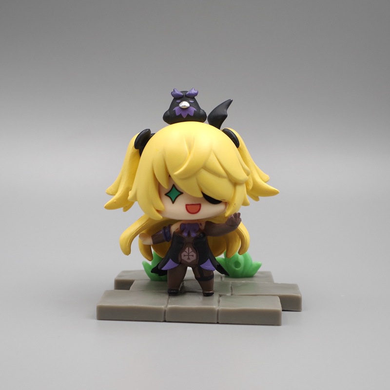 Genshin Impact Figure Mini Collection Klee Venti Kaeya Diluc Barbara ...